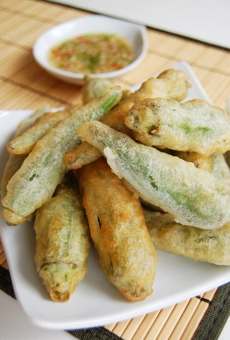 Frozen Pre fried Okra Tempura